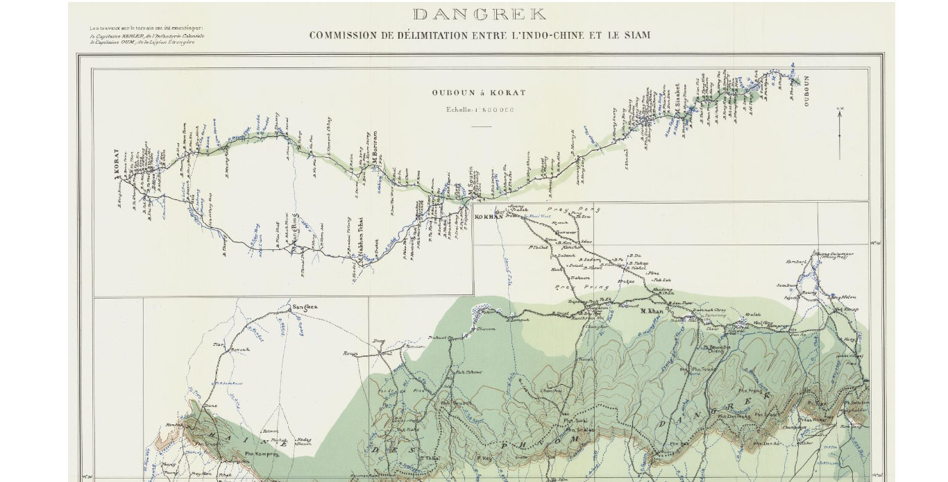 Commission de délimitation entre l'Indochine et le Siam : Traité de ...